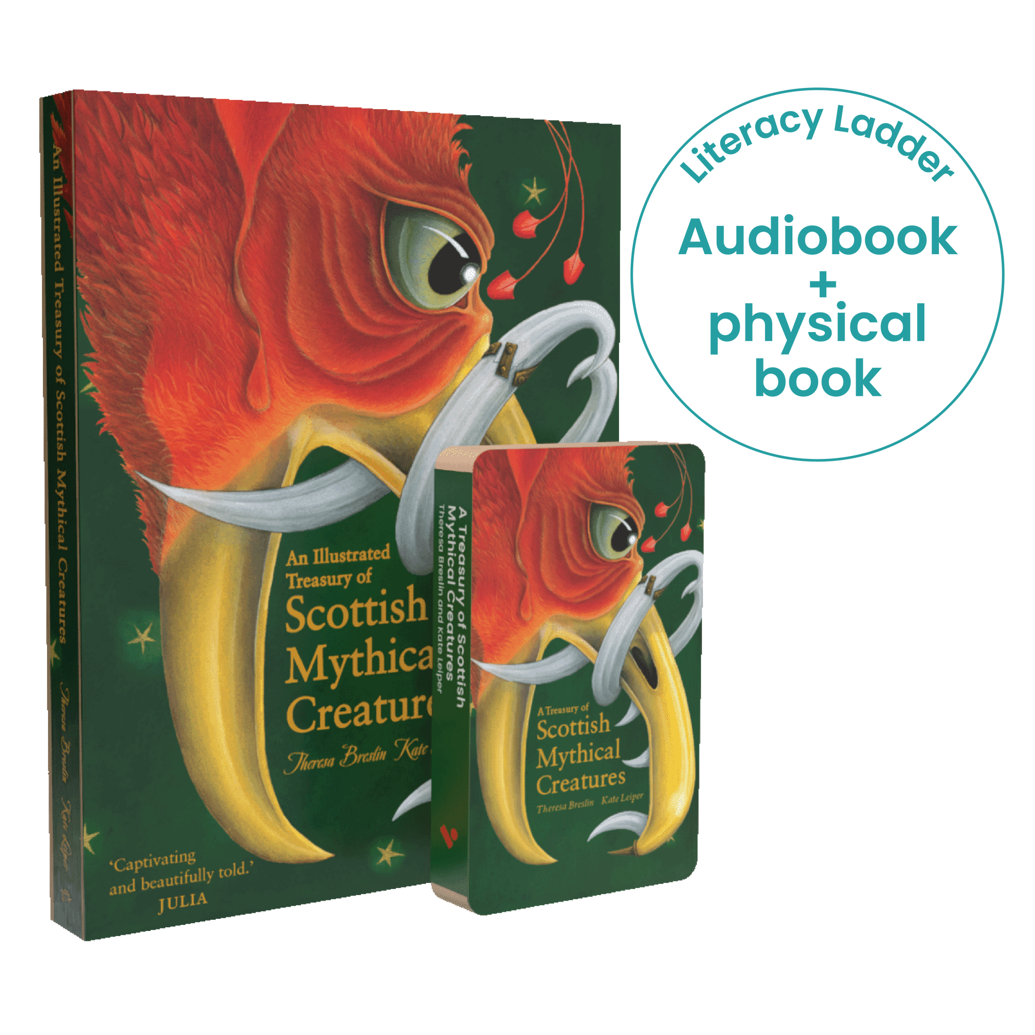 A Treasury of Scottish Mythical Creatures Audio + Print Bundle