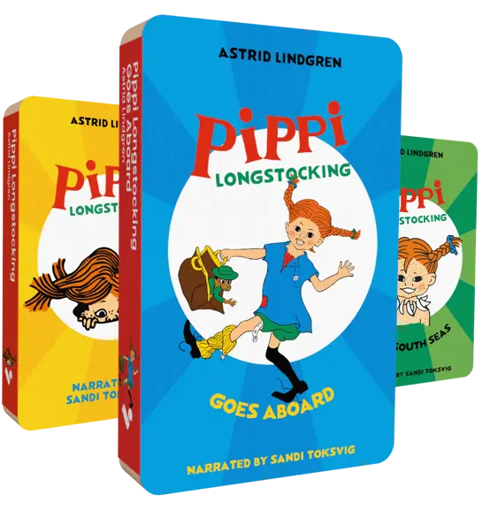 Pippi Longstocking Audiobook Bundle